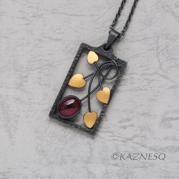 Keum Boo Pendant - Etsy