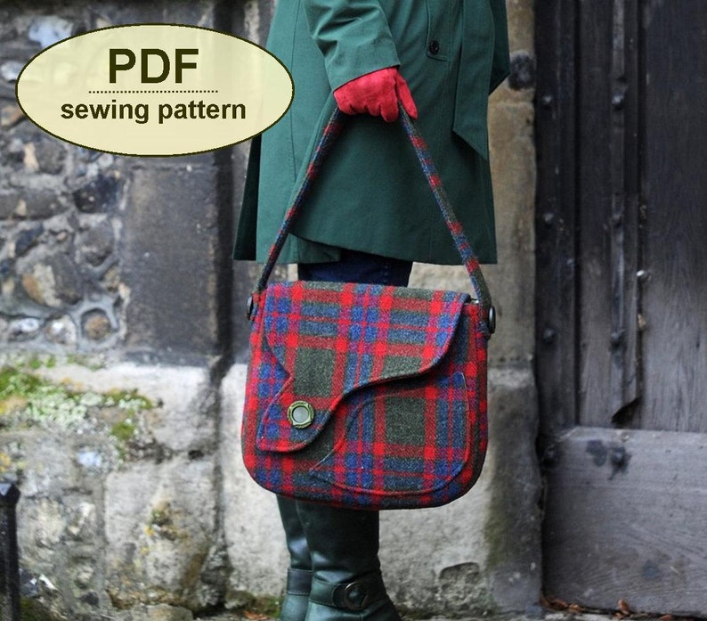 Sewing pattern to make the Sudbury Saddle Bag PDF pattern | Etsy