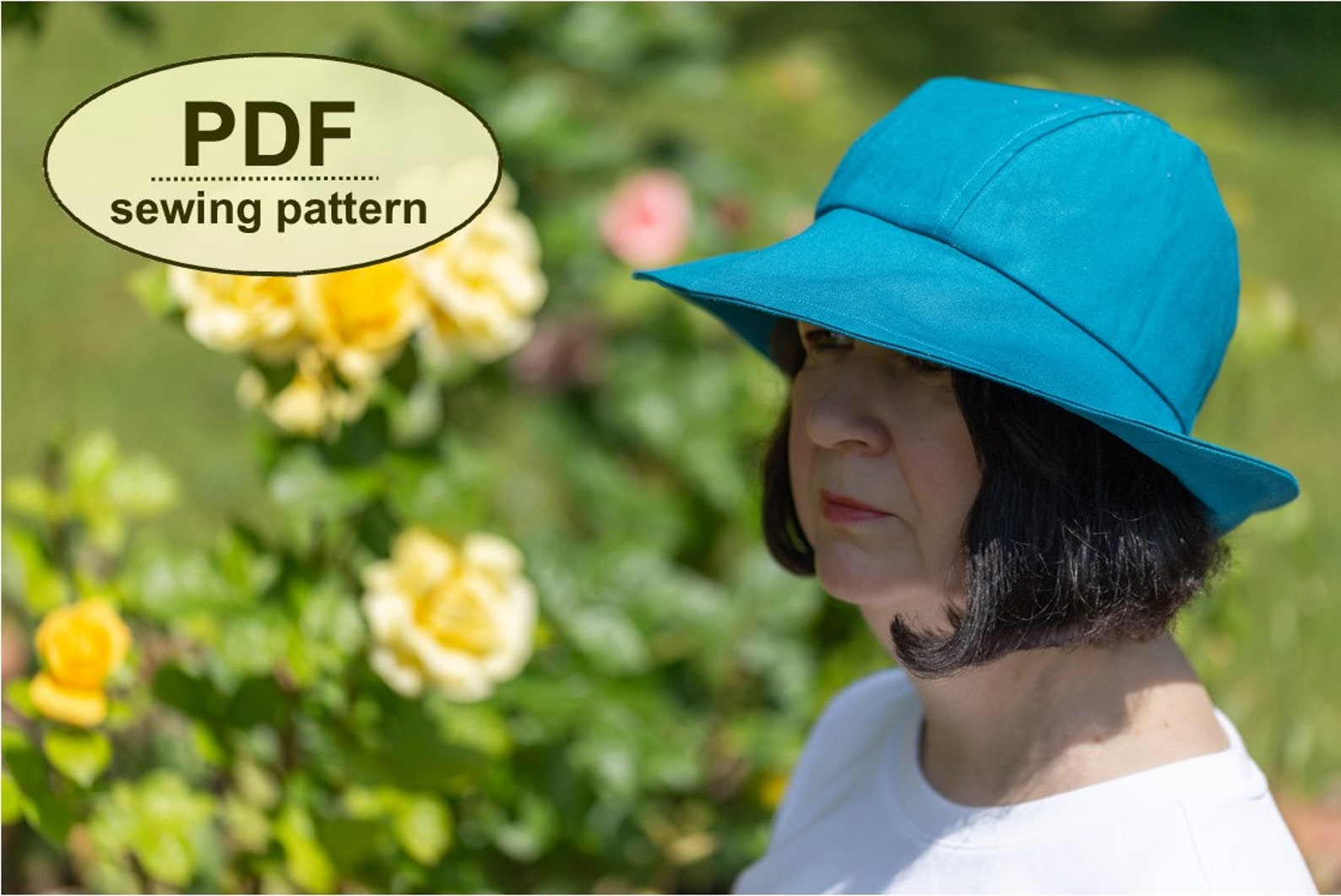 Practical Hat SEWING PATTERN, Retro Style Beckhythe Hat Pdf, Instant ...