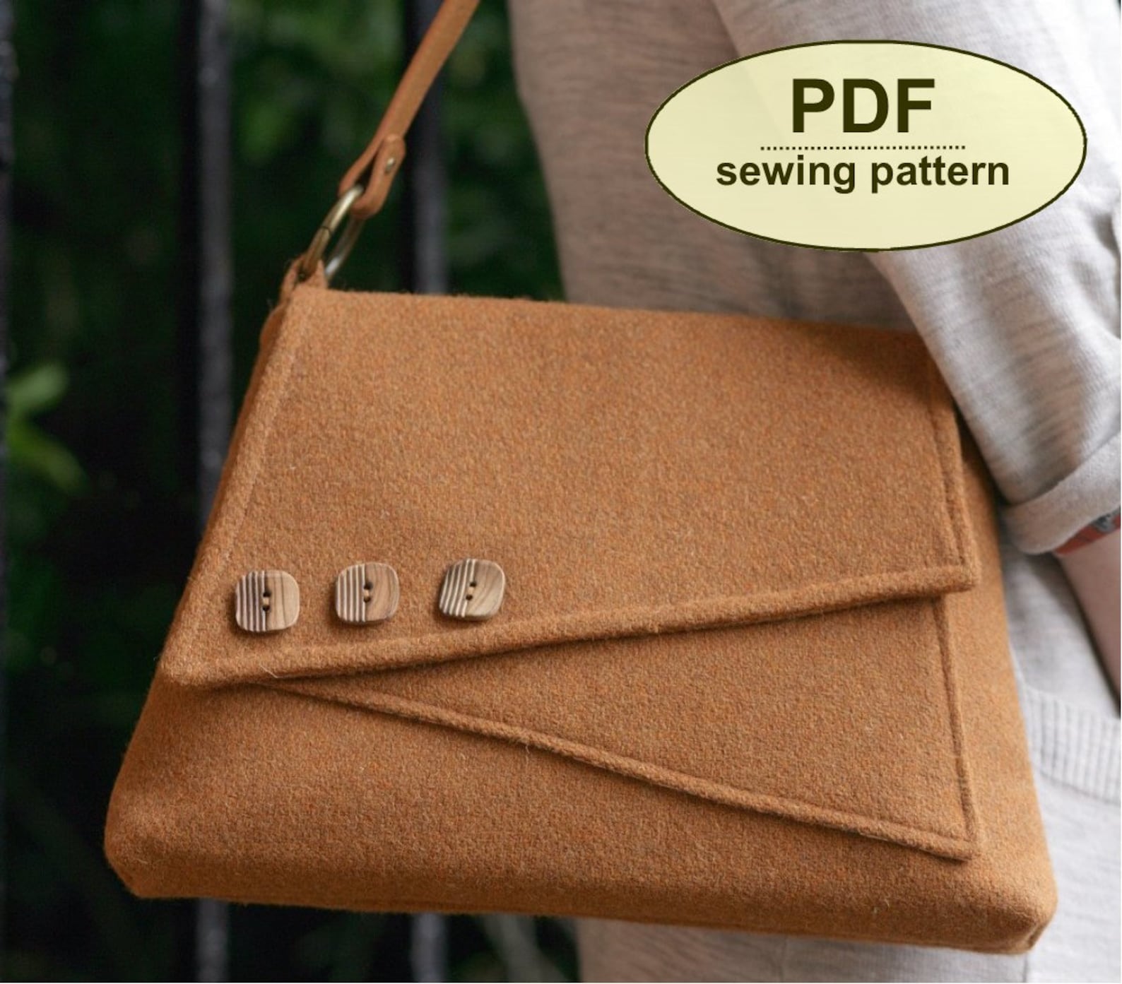 Handbag PDF Sewing Pattern Vintage Style 40s Inspired Sewing - Etsy