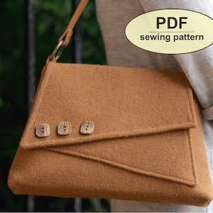 Handbag PDF Sewing Pattern Vintage Style, 40s Inspired Sewing Tutorial ...