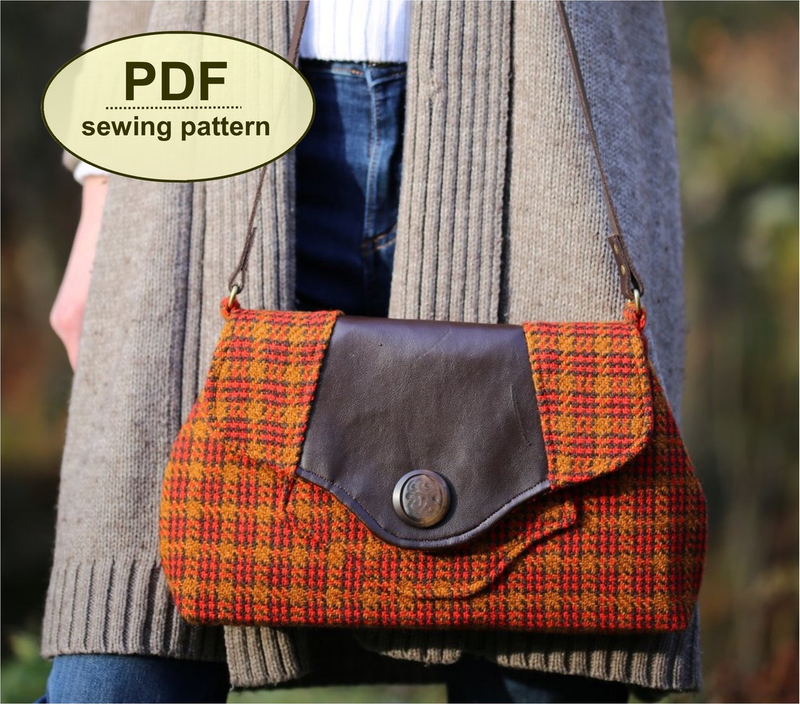 Purse Pattern Vintage Style PDF Sewing Tutorial Vintage - Etsy