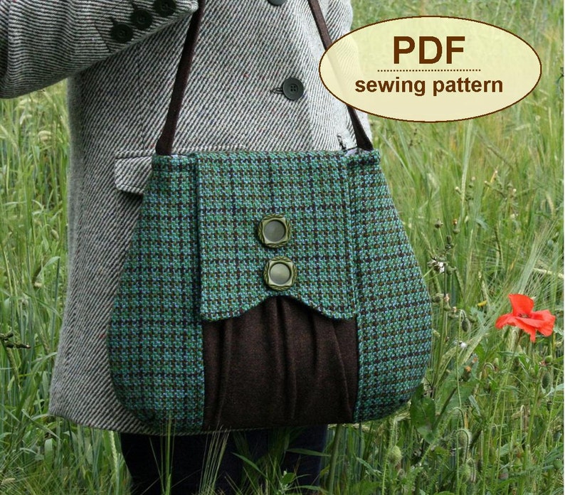 Sewing Pattern to Make the Poacher's Bag - PDF Pattern INSTANT DOWNLOAD ...