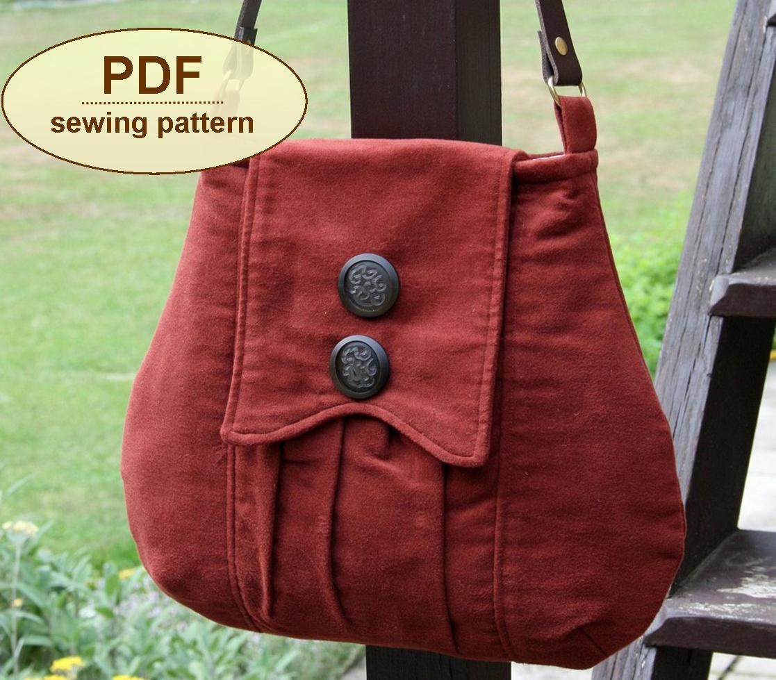 Sewing Pattern to Make the Poacher's Bag - PDF Pattern INSTANT DOWNLOAD ...
