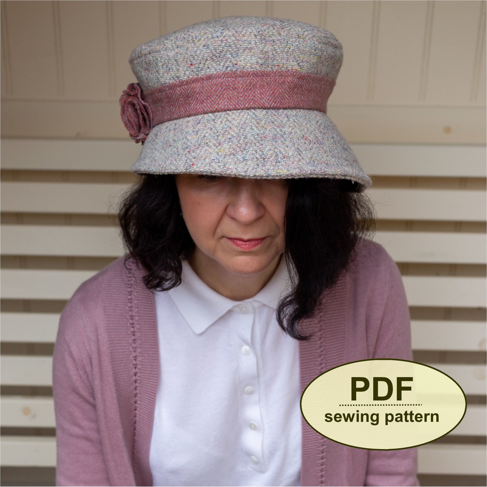 Cloche Hat PDF Sewing Pattern Vintage Style Hat Sewing - Etsy