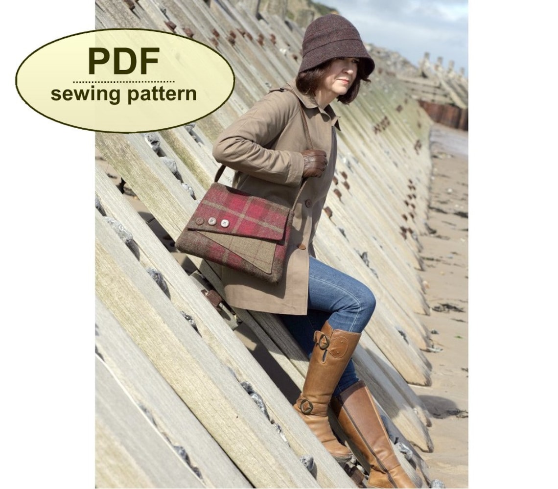 Handbag PDF Sewing Pattern Vintage Style 40s Inspired Sewing - Etsy