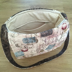 Bag Sewing Pattern, PDF Vintage Style Bag Sewing Tutorial, 1960s Style ...