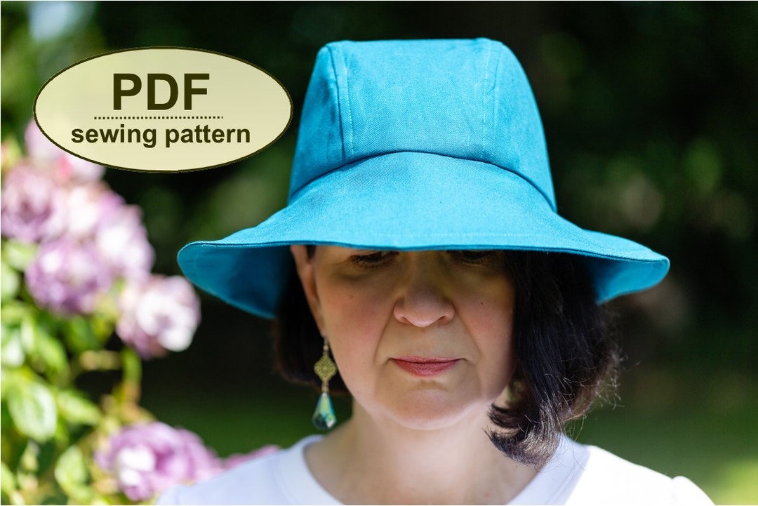 Practical Hat SEWING PATTERN, Retro Style Beckhythe Hat Pdf, Instant ...
