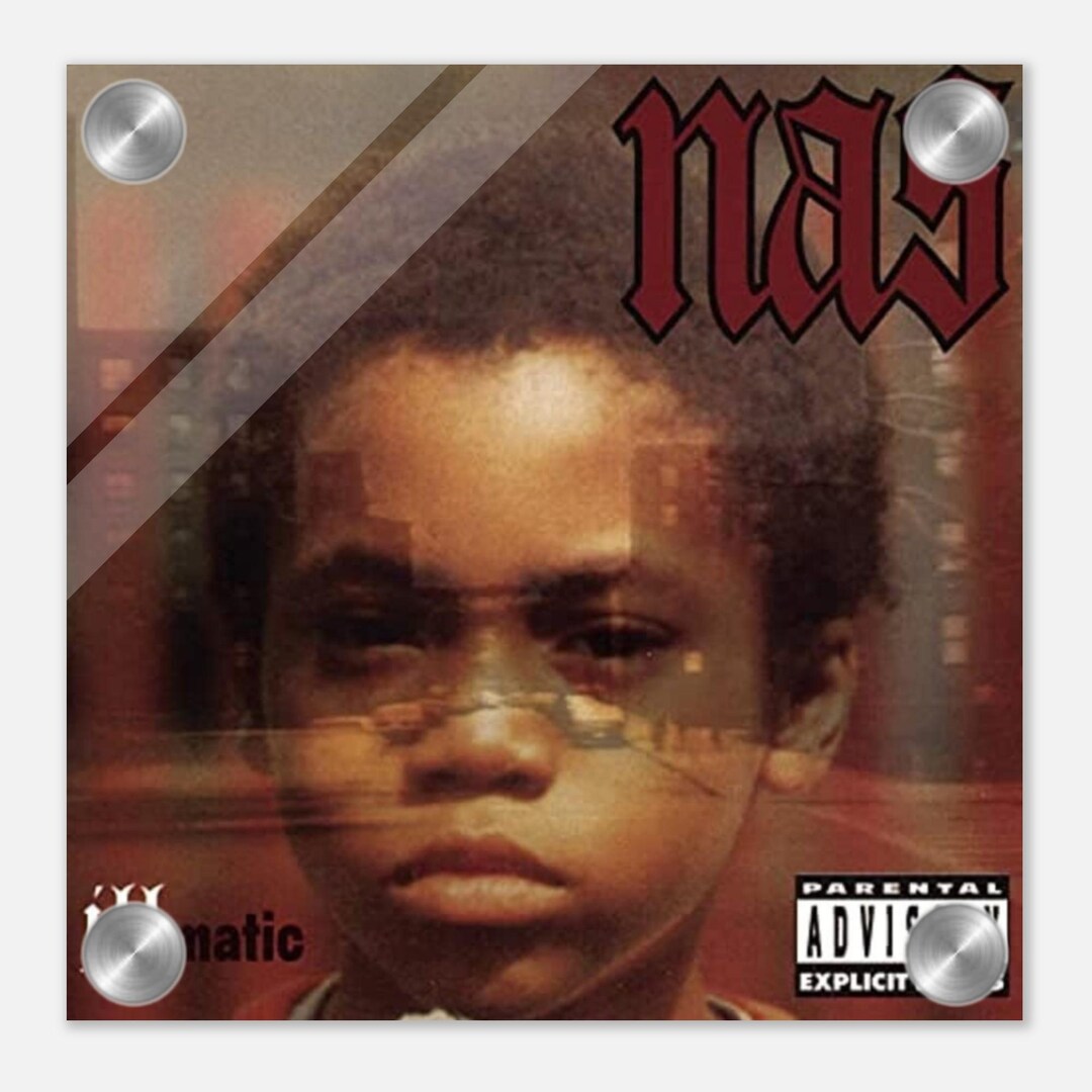 Illmatic Nas Album Cover Acrylic Print 20x20 Cm / 8x8″ - Etsy