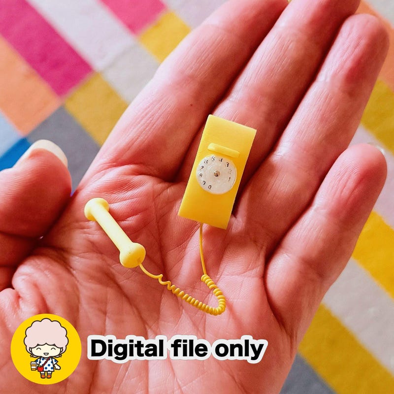 1/12 Scale Phone - Etsy