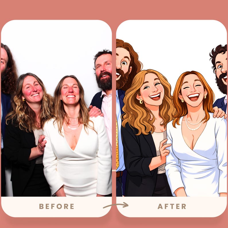 Turn Your Photo Into 1990s Animation Style Art, Photo to Retro Cartoon ...