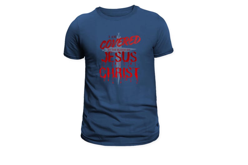 I Am Covered by the Blood of Jesus Christ | Christian Spiritual PNG ...