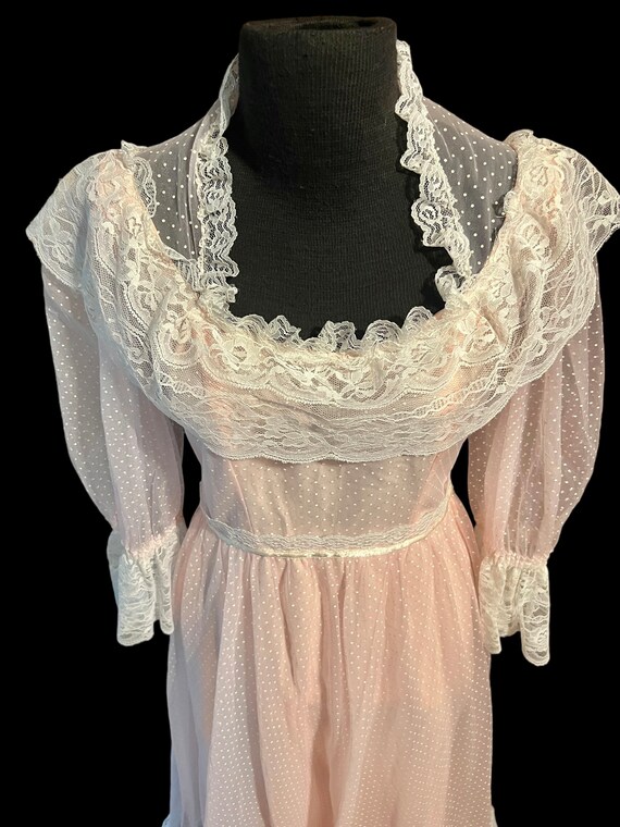 Vintage 70's cottage core Edwardian Gunne sax style m… - Gem