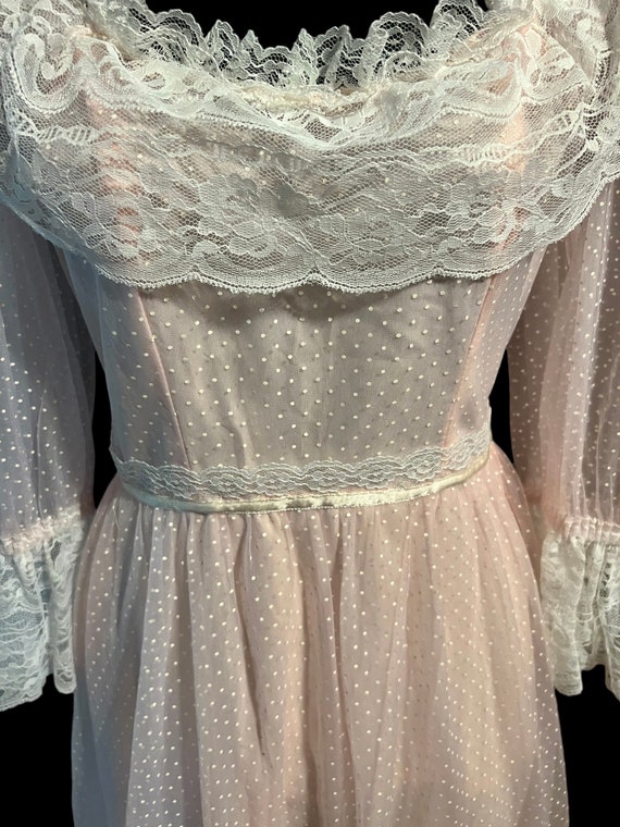 Vintage 70's cottage core Edwardian Gunne sax style m… - Gem