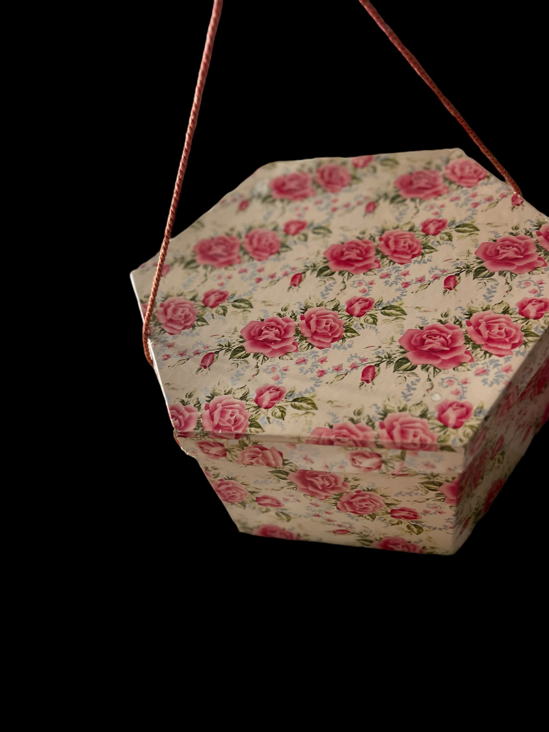 Shabby Chic Cottage Vintage Hat Box - Etsy