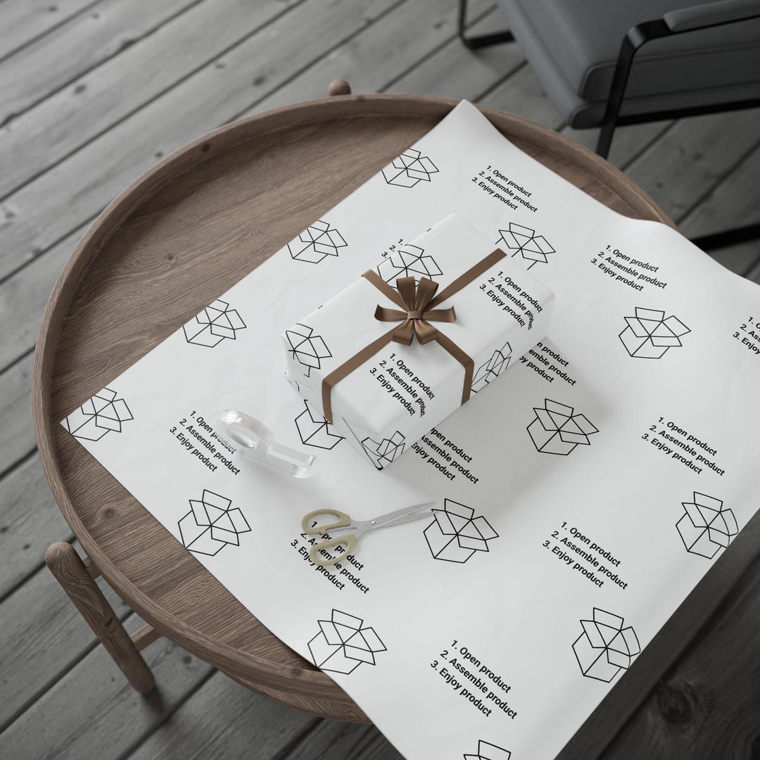 Humorous Foreign Language Wrapping Paper: Quirky Gift Wrap Sheets - Etsy