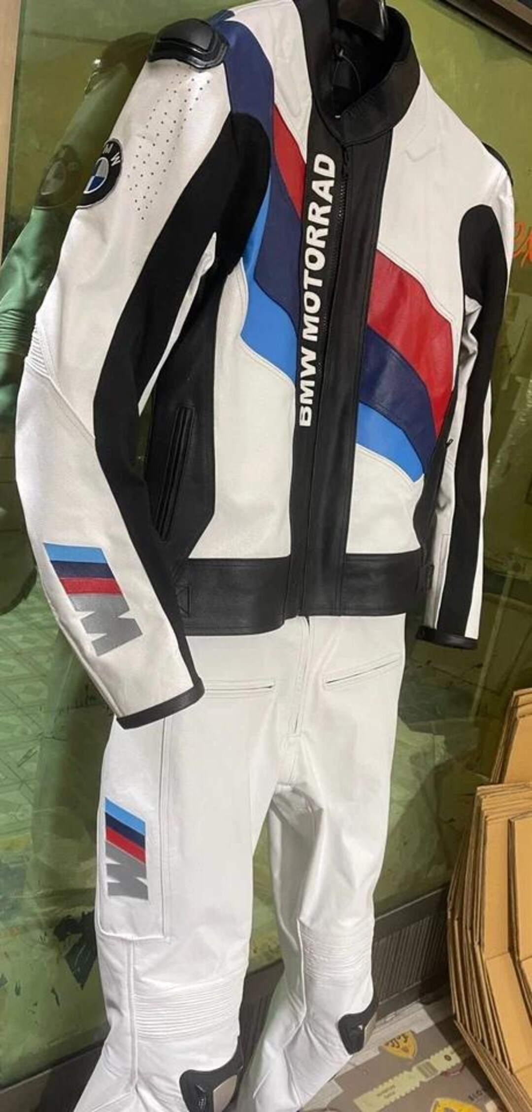 Bmw Motorrad Motorbike Leather Racing Suit Motorcycle Biker Suit Jacket ...