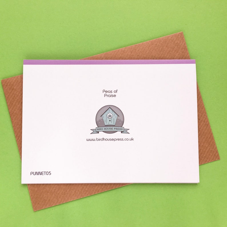 Well Done peas of Praise Congratulations Card - Etsy