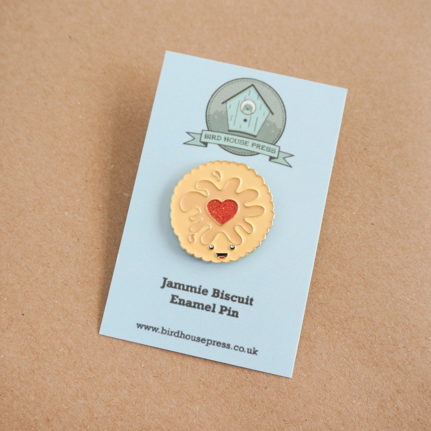 Jammy Dodger Jammie Dodger Biscuit Pin Enamel Pin Badge - Etsy