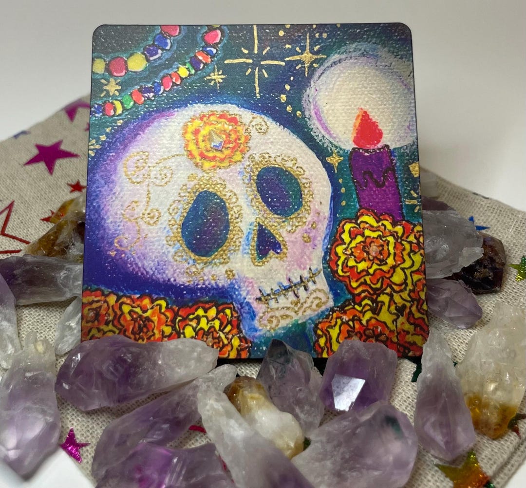 BOHO GLOW Reiki Infused Magnet Collection – Mini Art Magnets - Etsy