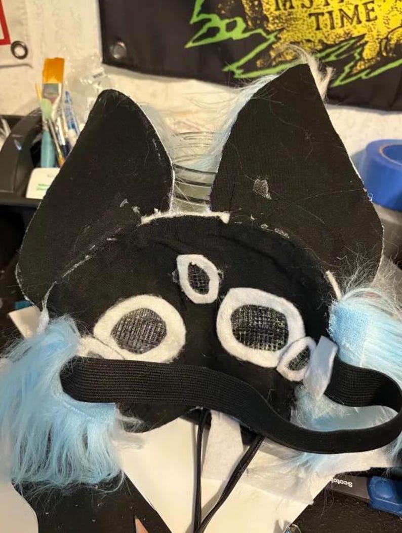 Alien Therian Cat Mask - Etsy