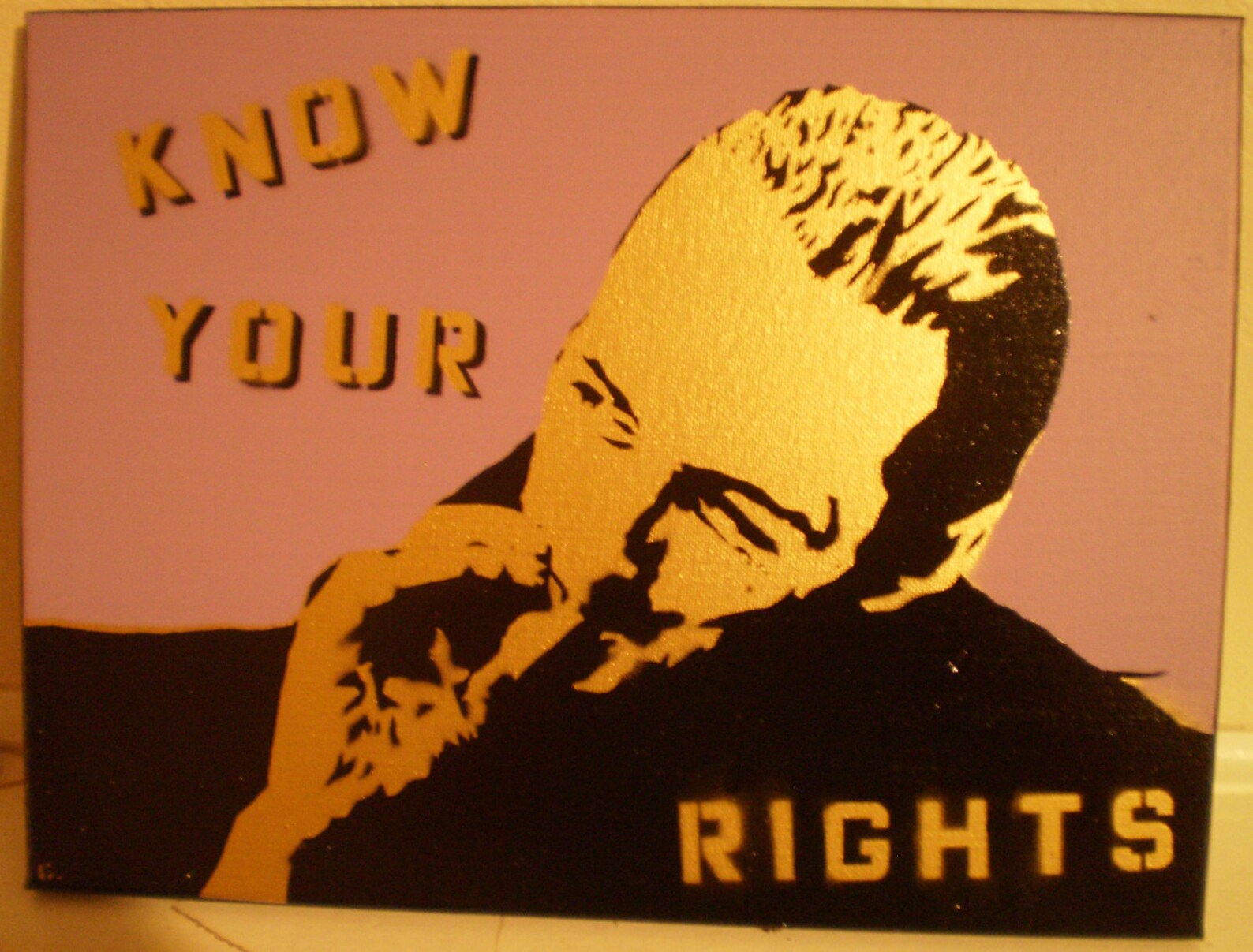 Know Your Rights joe Strummer | Etsy