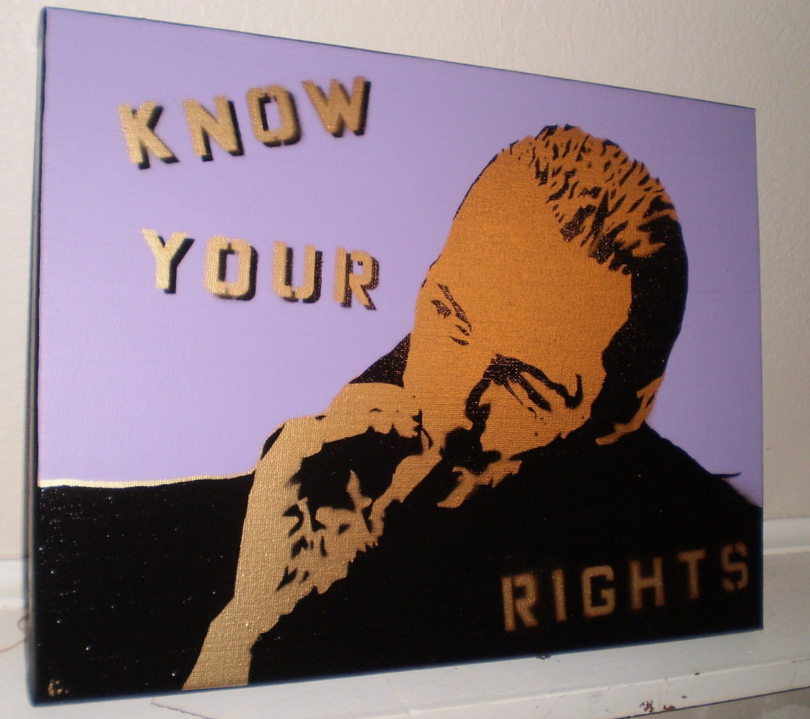 Know Your Rights joe Strummer | Etsy
