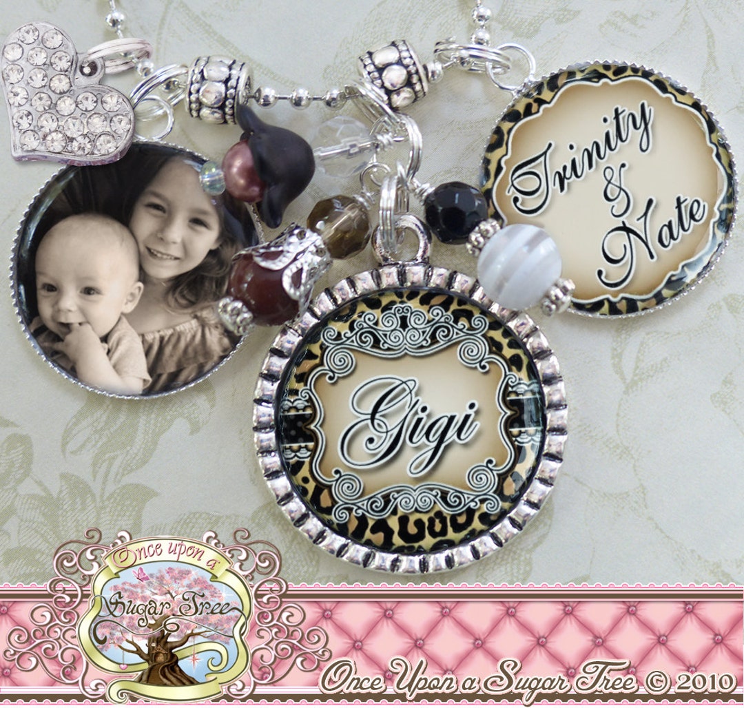 Gigi Gifts for Christmas, Gigi Necklace With Grandkids Names-photo Gift ...