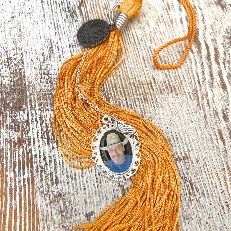 Graduation Memorial Tassel Charm-photo Memorial Graduate Gift ...