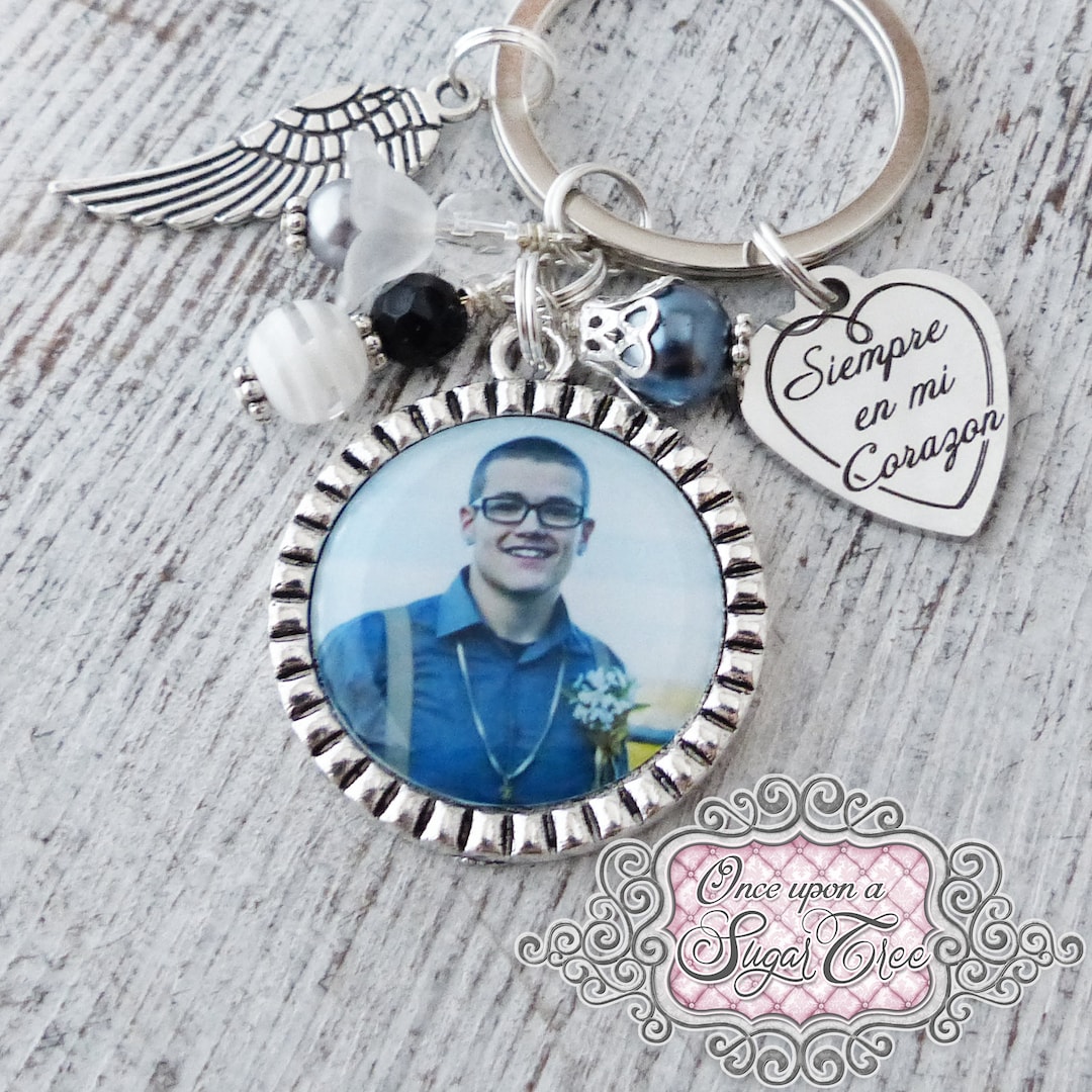 Spanish Memorial Gift-photo-siempre En Mi Corazon Bereavement Gift-in ...