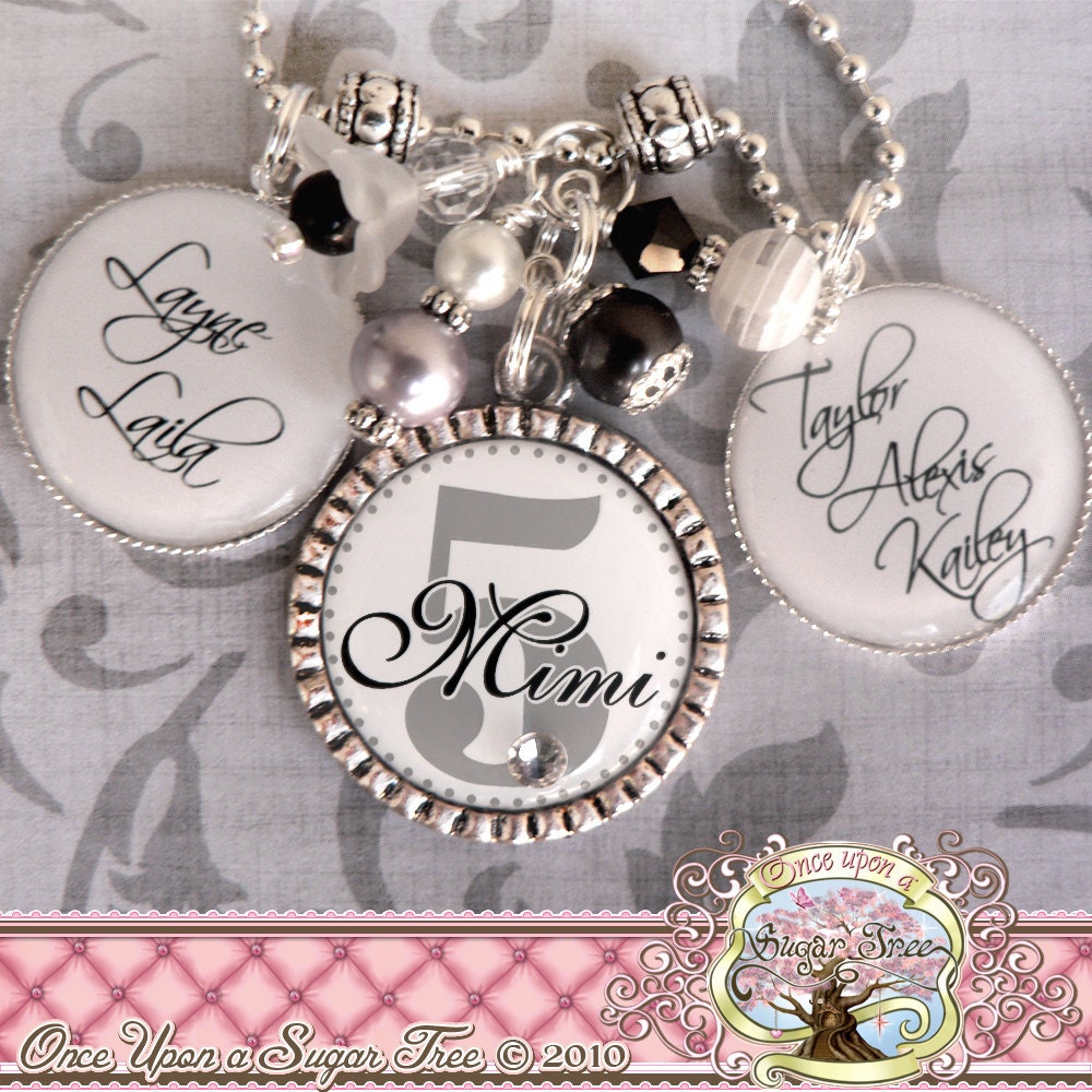 Mimi Gifts, Custom Mimi Name Necklace, Grandma Gifts for Christmas ...