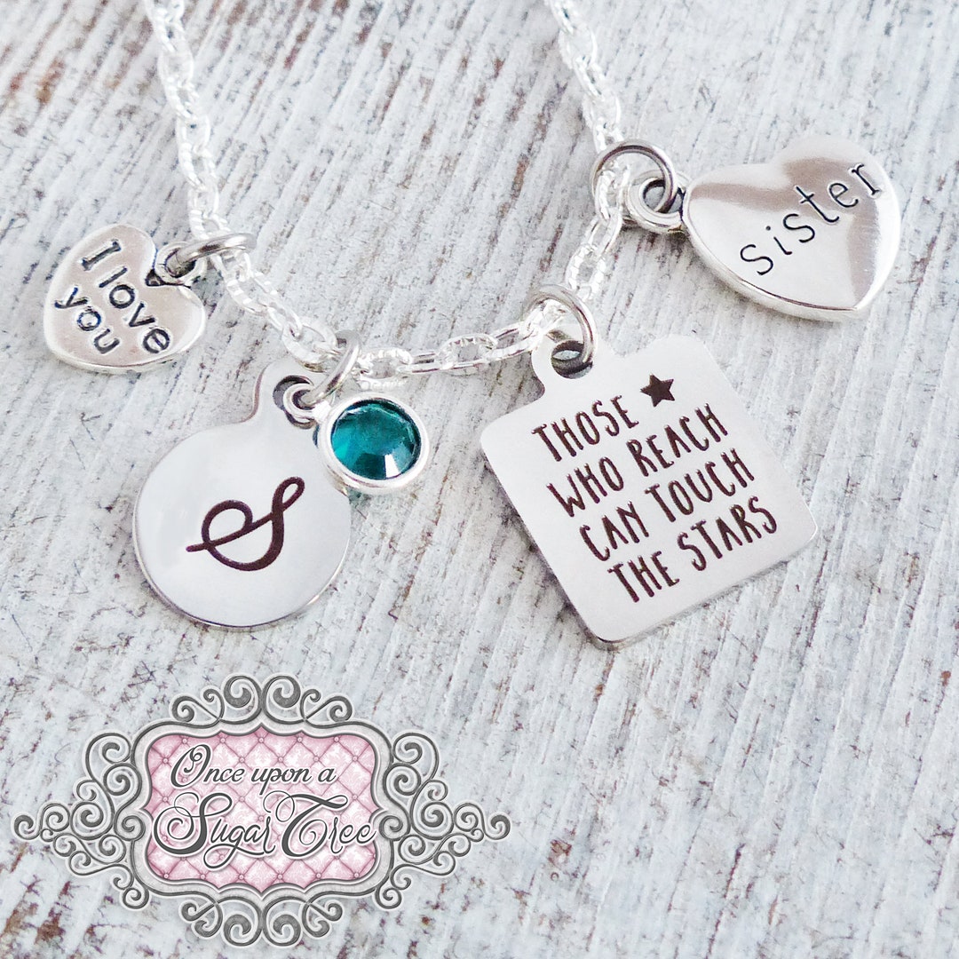 Sister Graduation Gift From Sister, Personalized Graduation Necklace ...