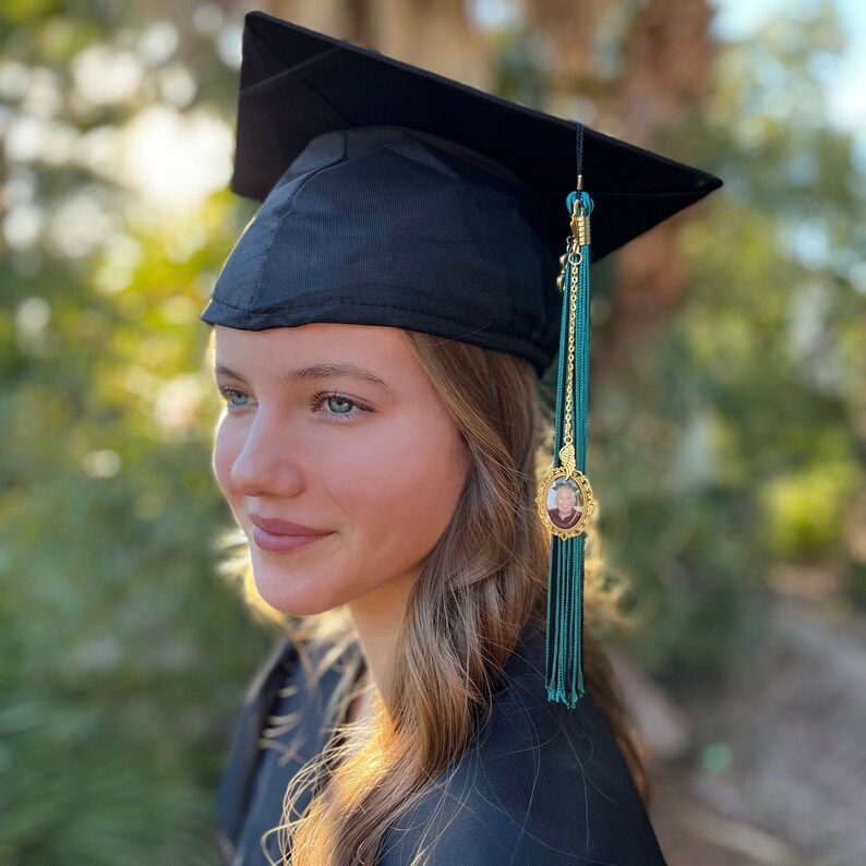 Graduation Memorial Tassel Charm-photo Memorial Graduate Gift ...