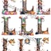 Halloween Font Clipart | Haunted Alphabet PNG SVG Set - Etsy