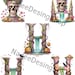 Halloween Font Clipart | Haunted Alphabet PNG SVG Set - Etsy
