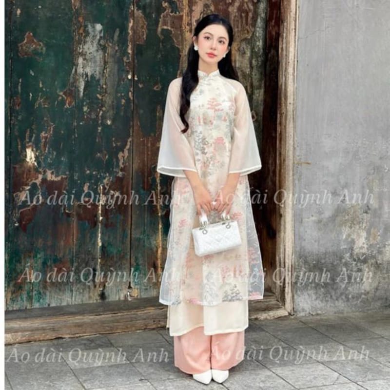 Ao Dai 4 Panels - Etsy