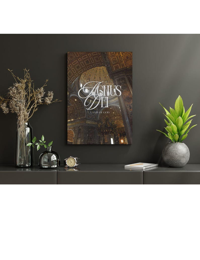 Agnus Dei St. Peter's Basilica Art: Catholic Home Decor (PDF) - Etsy
