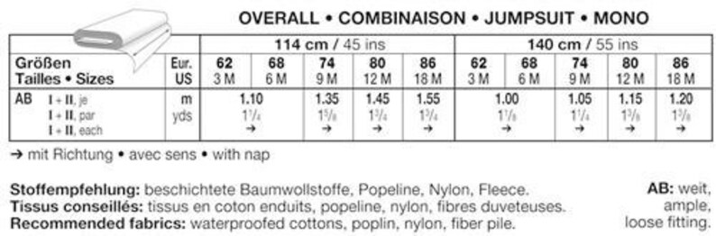 Burda Pattern 9569 Children's Winter Overalls Sizes 3-18 - Etsy