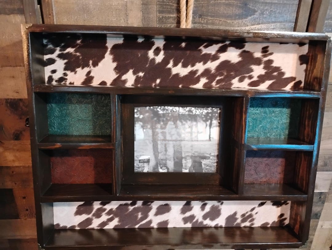 Belt Buckle Shelf With Frame | Trophy Buckle Display Shelf - Etsy
