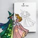 Fairy Girls Stained Glass Pattern, Fairy Suncatcher PDF Template, DIY ...