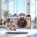 Floral Camera Stained Glass Pattern, Camera Suncatcher Template, DIY ...