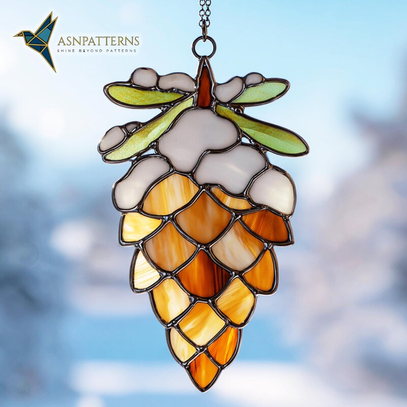 Glass Pine Cone - Etsy