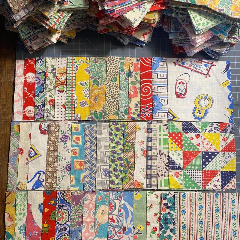 Vintage Sack Print Fabric - Etsy