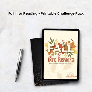 Fall Reading Challenge: Printable Bingo Board, Bookmarks, Certificate ...