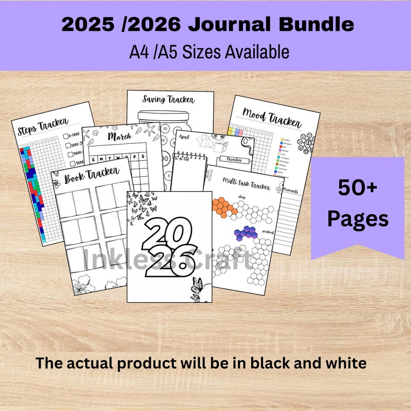 Bullet Journal 2026 - Etsy