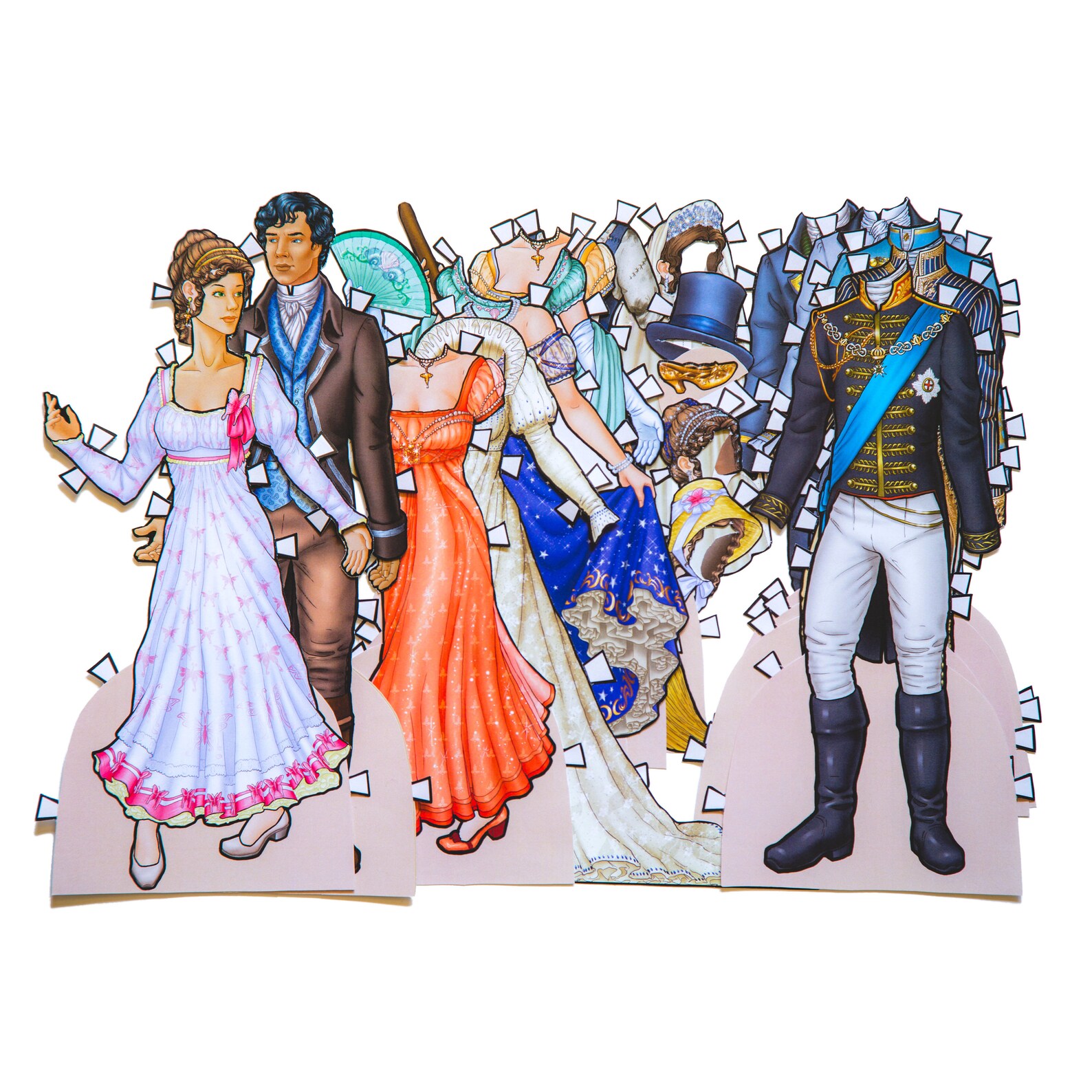 Fairy Tale Paper Dolls 2 Pack: Cinderella Paper Dolls Beauty - Etsy
