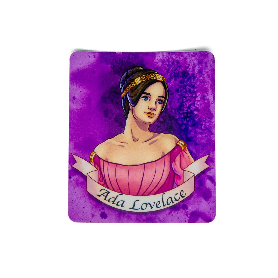 Ada Lovelace Sticker Women's History Sticker Vinyl - Etsy