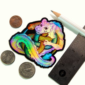 Falkor Sticker~ Neverending Story~ Luck Dragon~ Auryn ~ Holo Sticker ...