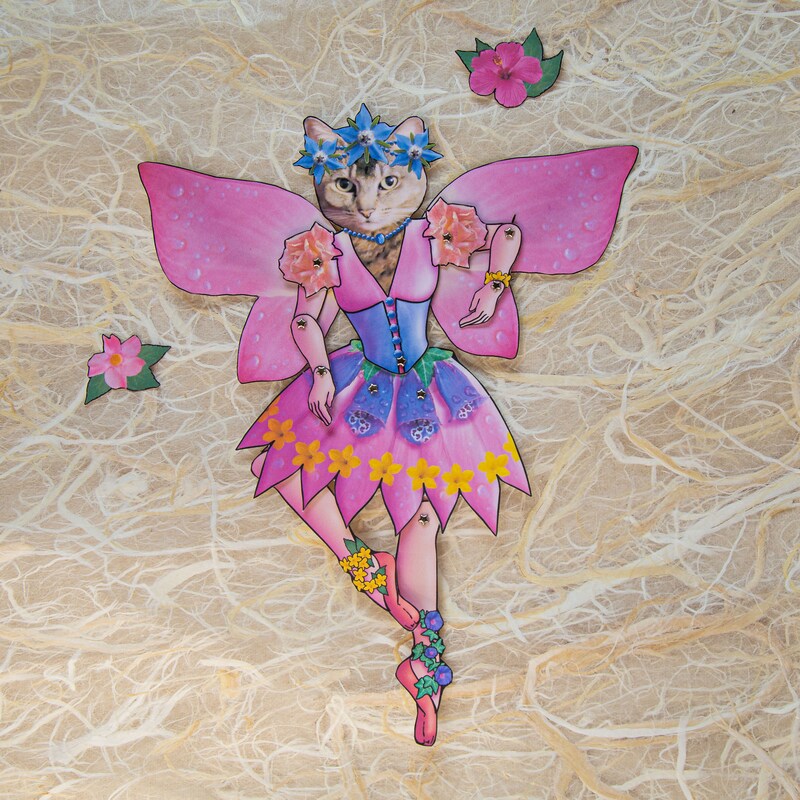 Fairy Paper Doll - Etsy