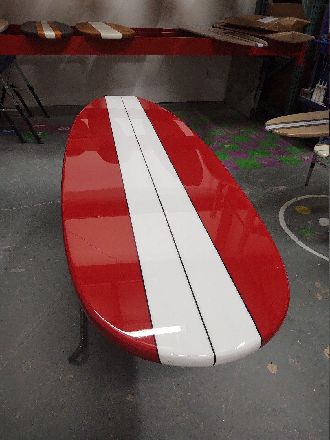 Surfboard Desk or Counter Top Bar | Etsy